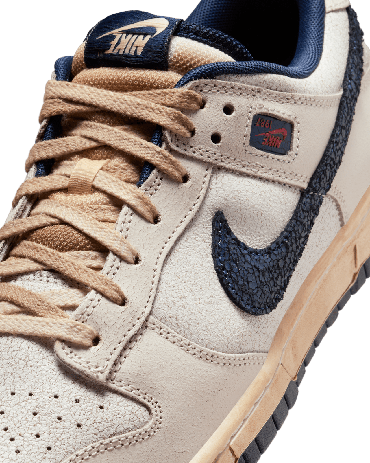 Fecha de lanzamiento de los Dunk Low x Stranger Things "Phantom and Midnight Navy" (IH6766-001 ...